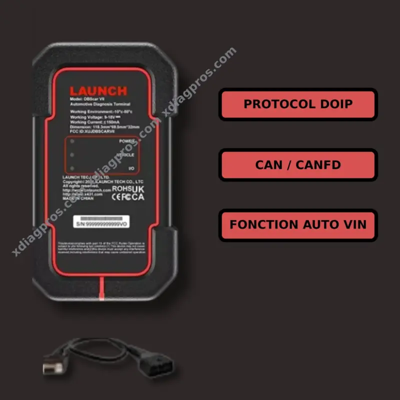 Scanner OBD2 Professionnel Full Protocol CAN-FD | XDIAG Pro3